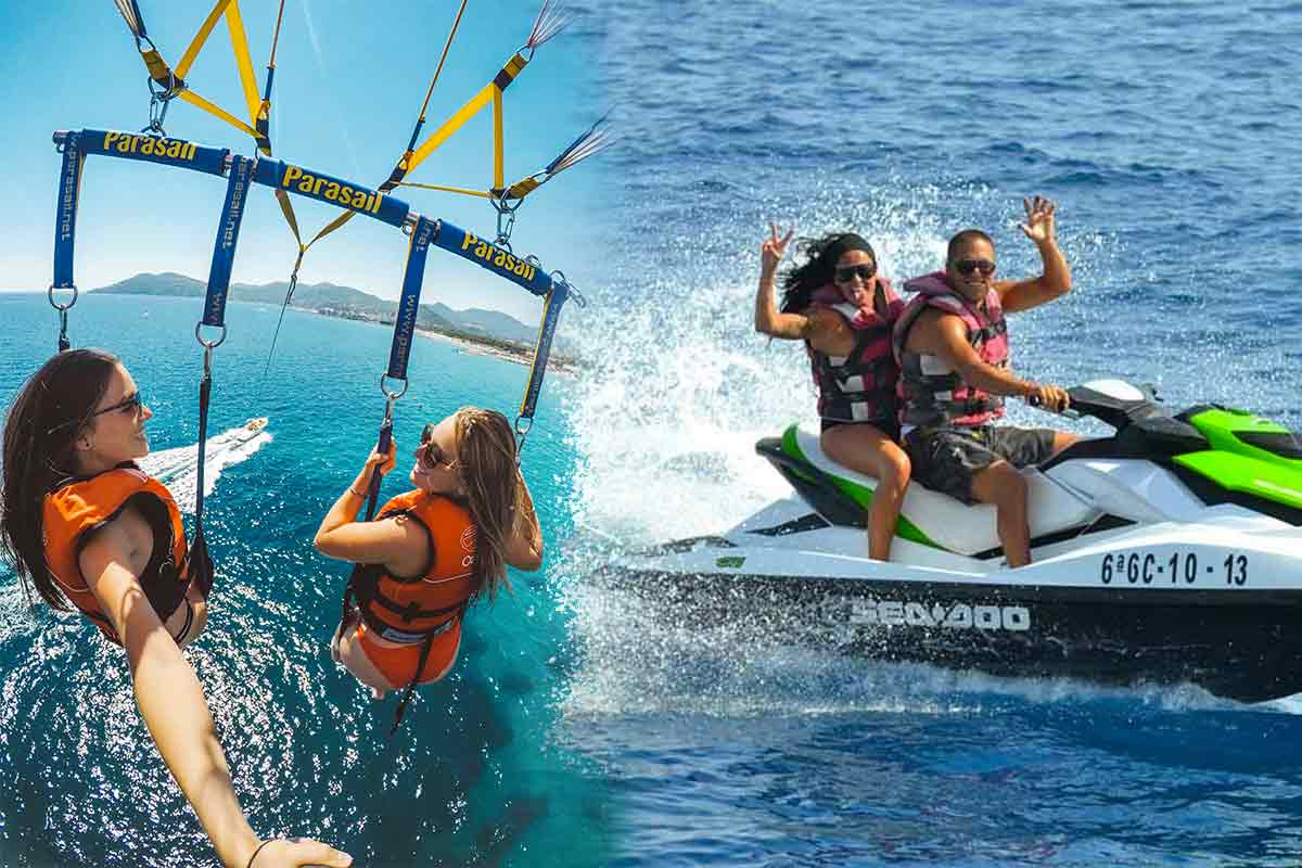 Pack Parachute Ascensionnel - Jet Ski - Mandelieu WaterSports